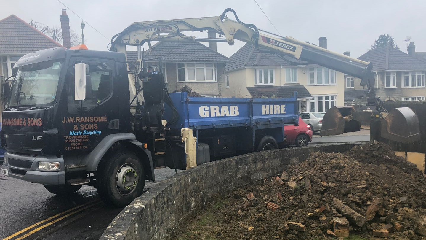 Grab Lorry Hire Frome, Somerset & Wiltshire | JW Ransome